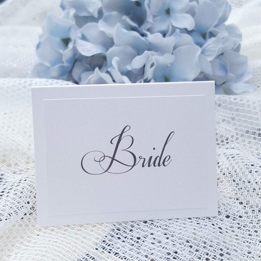 What names do I use on my wedding table plan & place cards?