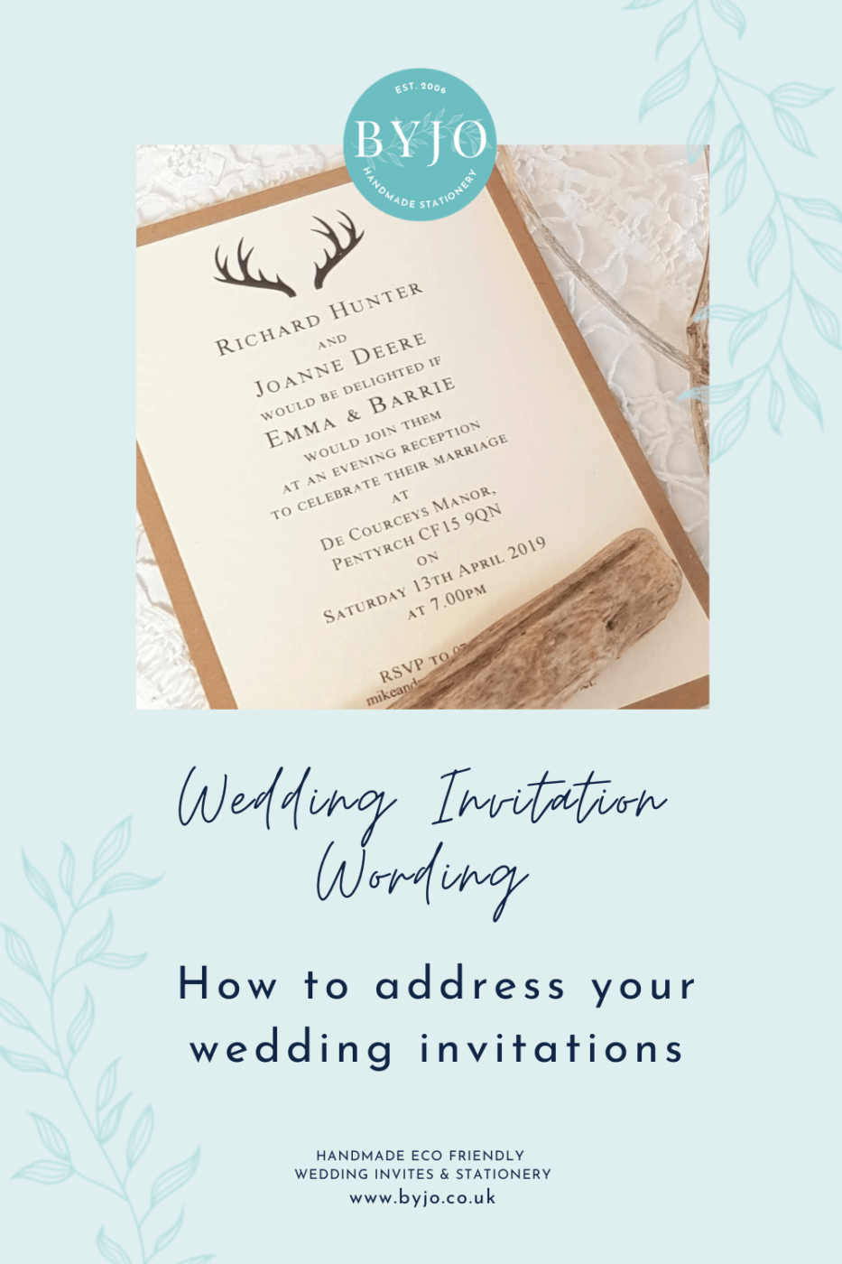 How to address wedding invitations
